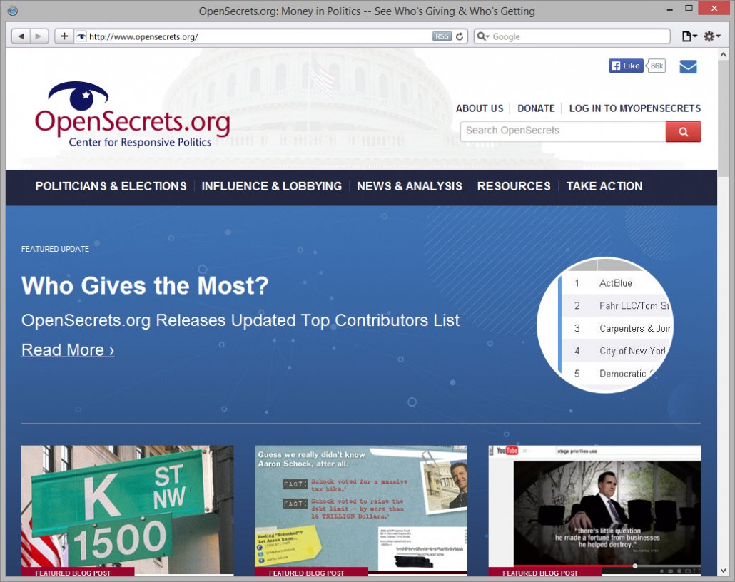 opensecrets – Your Voice Heard