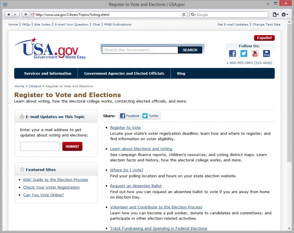 One Vote Resources – Your Voice Heard
